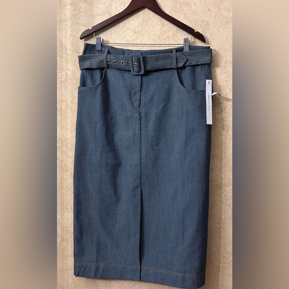 Carole Wren | Skirts | Carole Wren Belted Pencil Skirt | Poshmark